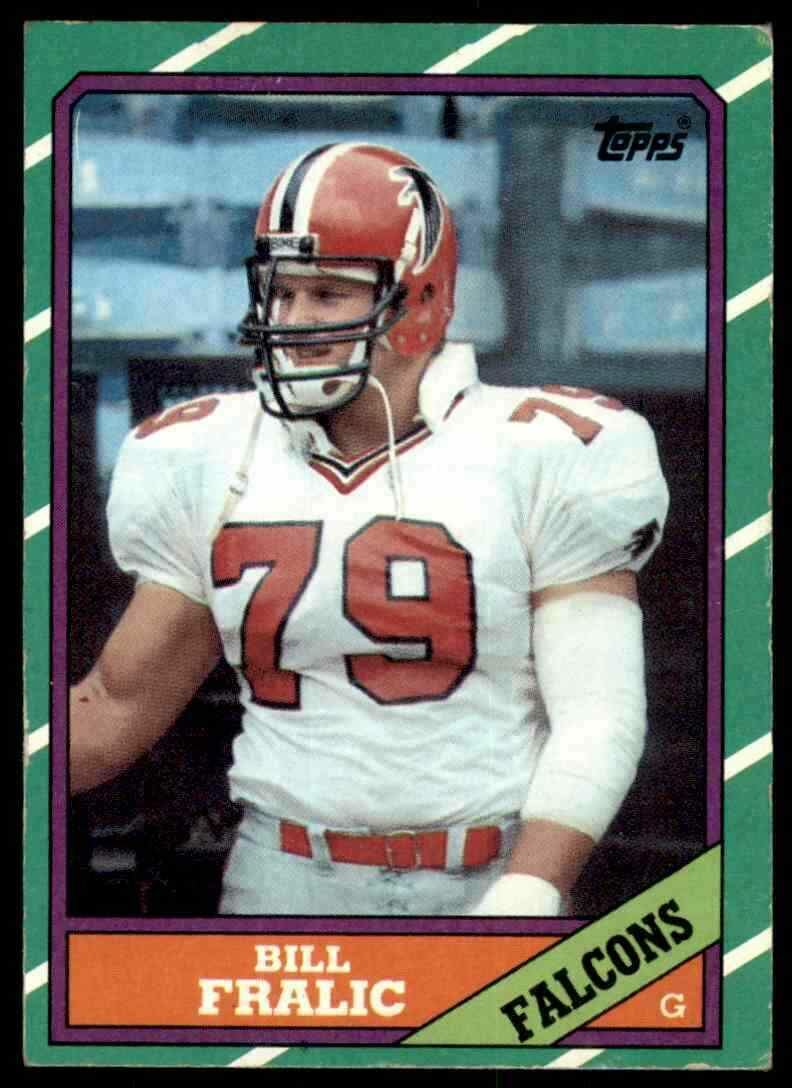 1986 Topps Bill Fralic Atlanta Falcons #367 | eBay