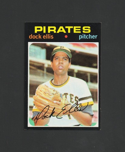 1971 Topps Dock Ellis #2 ~ Very sharp card! ~~ Pirates | eBay