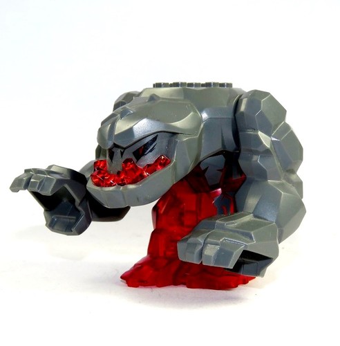 LEGO® Figur Tremorox Rock Monster groß Rot Power Miners Steinbeißer ...