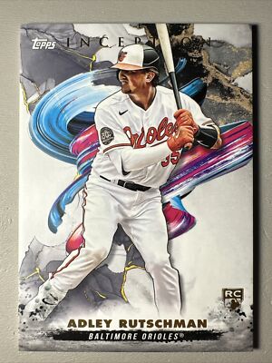 2023 Topps Inception ADLEY RUTSCHMAN Rookie Card RC Baltimore Orioles ...