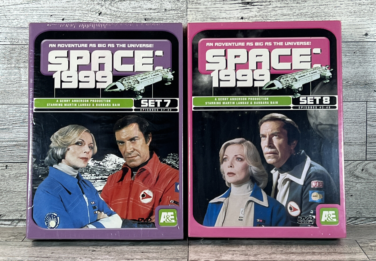 Space: 1999 - Set 7 & Set 8 (DVD, 2002, A&E) Episodes 31-42 Brand New ...