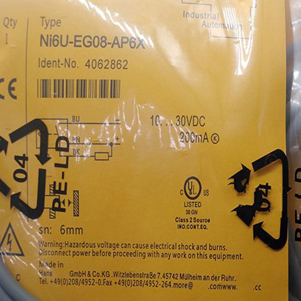 one NEW Turck Proximity switch Ni6U-EG08-AP6X Free shipping | eBay