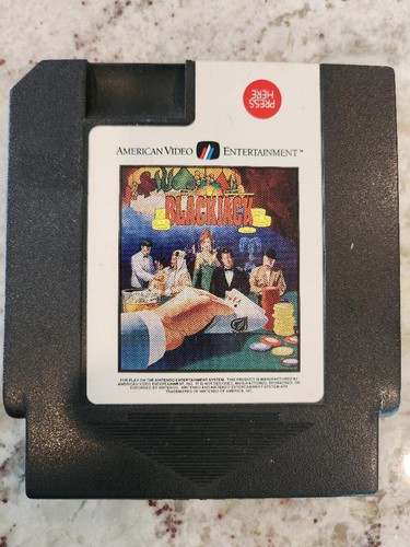 Blackjack Nintendo NES American Video Entertainment 721619110255| eBay