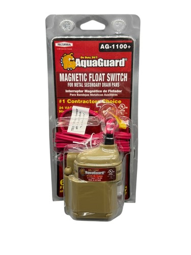 Aquaguard AG-1100+ Magnetic Condensate Overflow Float Switch for Metal ...
