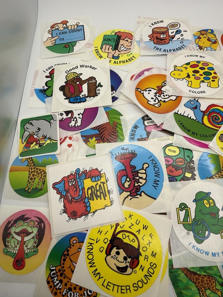 Vintage Sticker Singles Lot 55+ Stickers lot 2 | eBay
