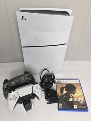 Sony PS5 Slim Disc Console 1TB 2 Controllers & Charging Station, 7 ...