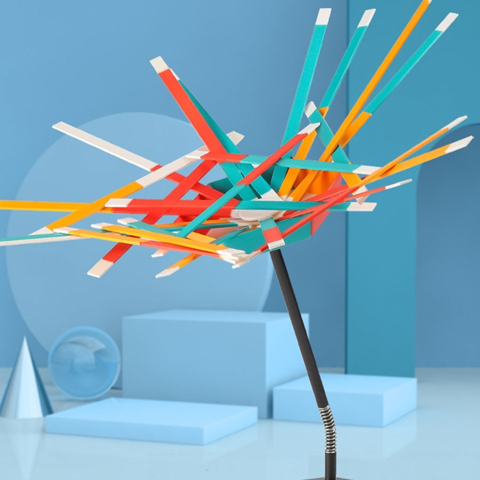 Action Balance Challenge Game Stick Pile Game Balance Stacking Stick ...
