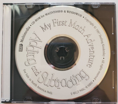 My First Math Adventure - Adding and Subtracting (Ages 5-8) PC CD-ROM ...