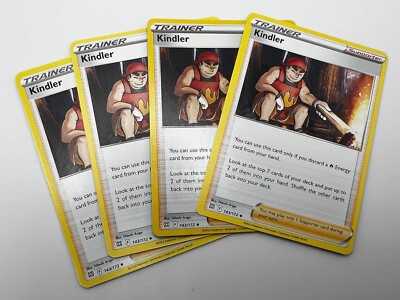 Pokémon Card 2022 Brilliant Stars Playset Kindler 143/172 x4 4x | eBay