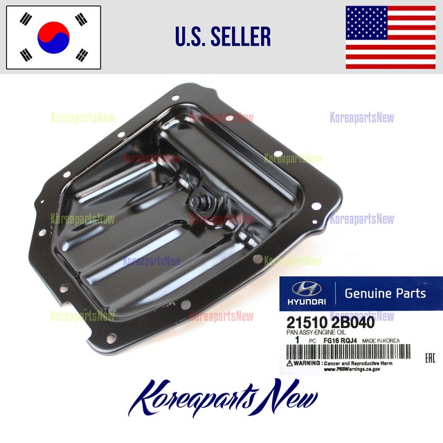 215102B040 Hyundai Pan Assyengine Oil Genuine OEM Part for sale online ...