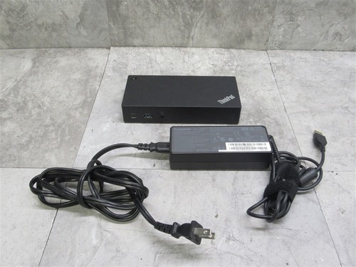 Lenovo DK1633 ThinkPad USB-C Dock Type 40A9 with AC Adapter FREE ...