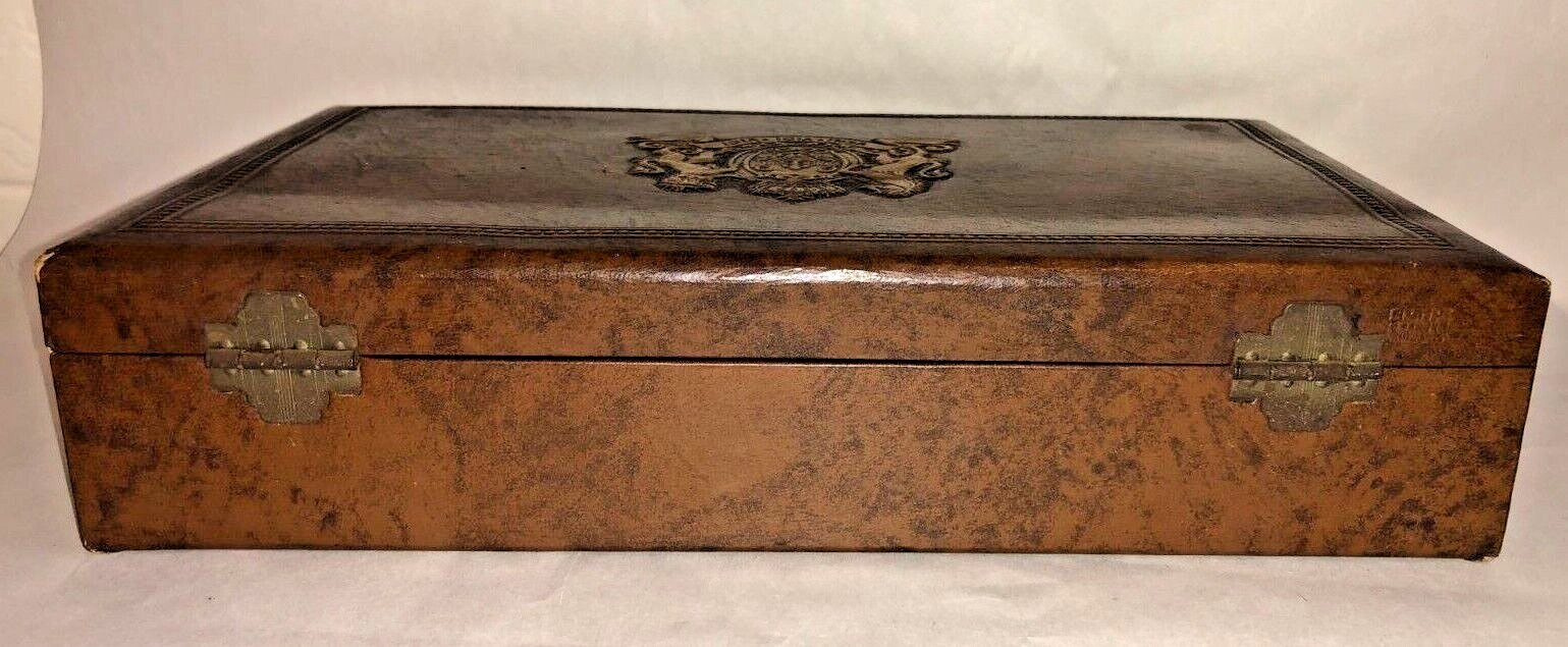 Vintage Smith Crafted Chicago Tobacco Cigar Box #359 Veni Vidi Vici | eBay