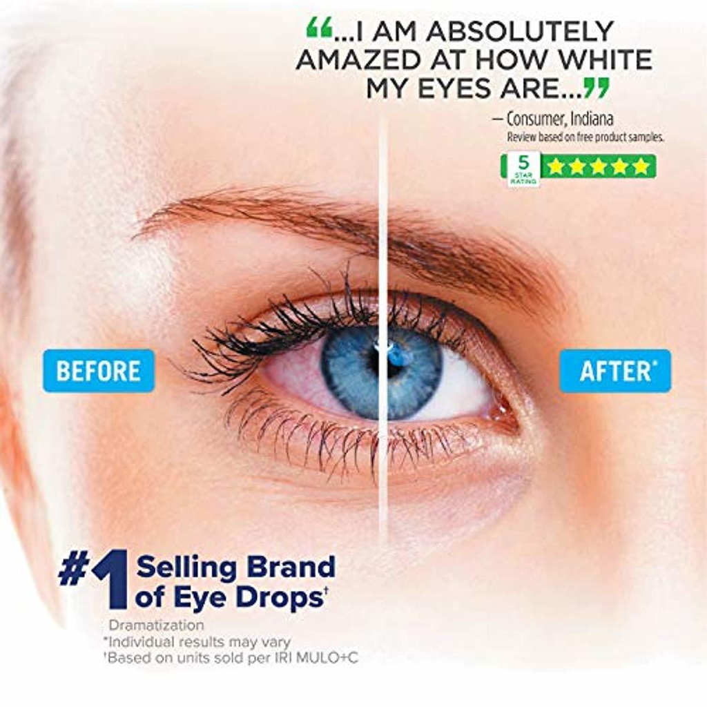 Clear Eyes Maximum Redness Relief Eye Drops | 0.5 Ounce per Box | 3 ...