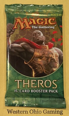Magic The Gathering Theros Booster Pack NEW MTG TCG CCG Arena Athlete ...