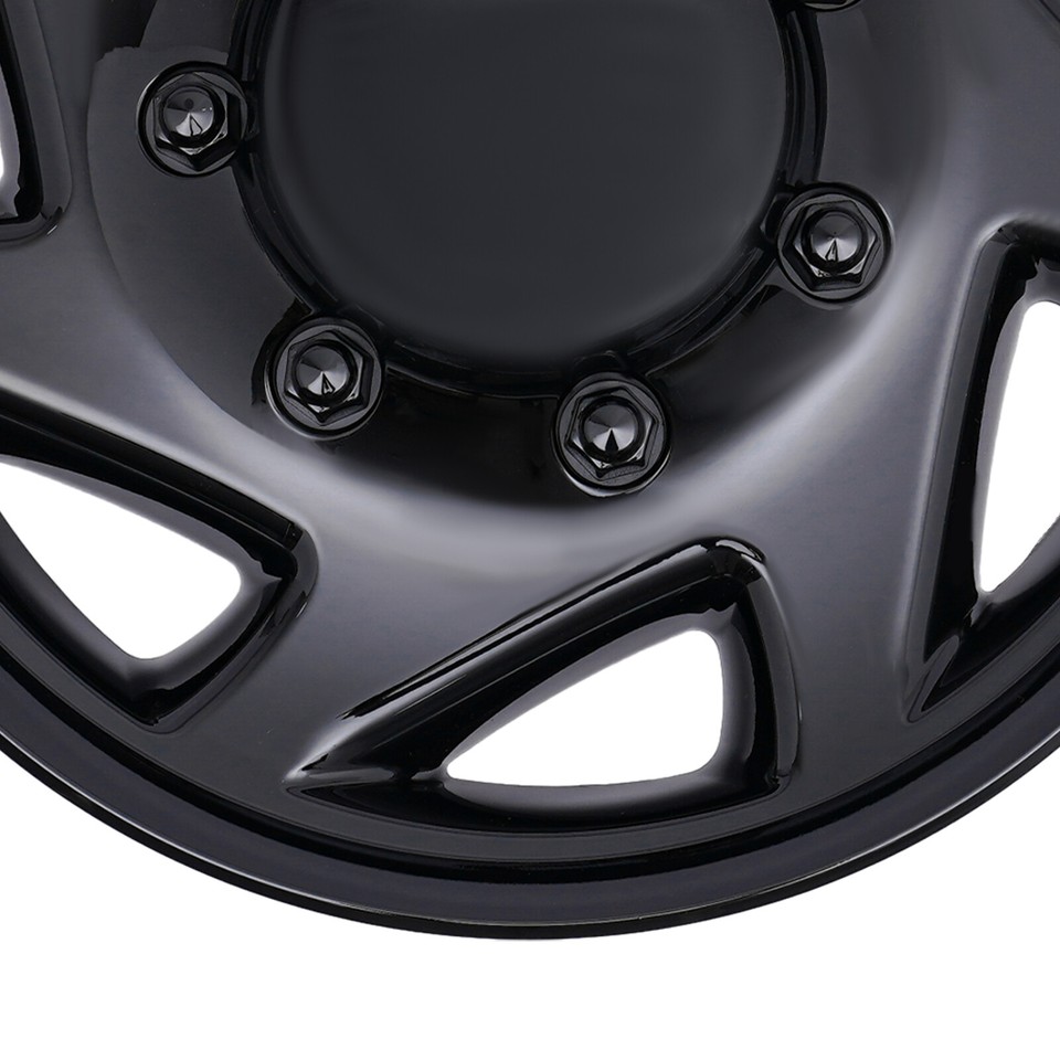 4pcs Hub Caps Van Full Wheel Covers For Ford Econoline E250 E350 E450 ...