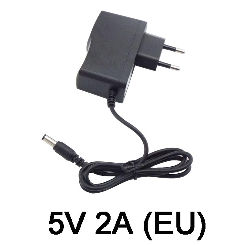 5V 2A 2000ma DC Power supply Adapter 100V-240V Charger For LED Strip ...