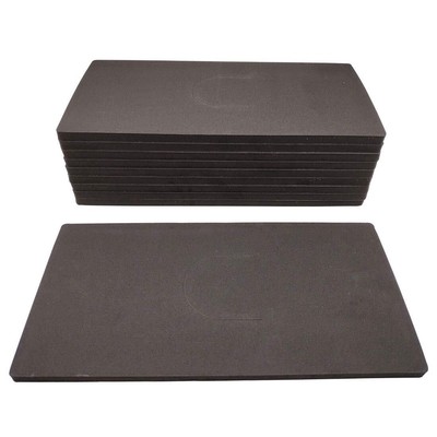 10Pcs Self Adhesive Foam Sander Pad Back Mat Rectangle Sanding Machine ...