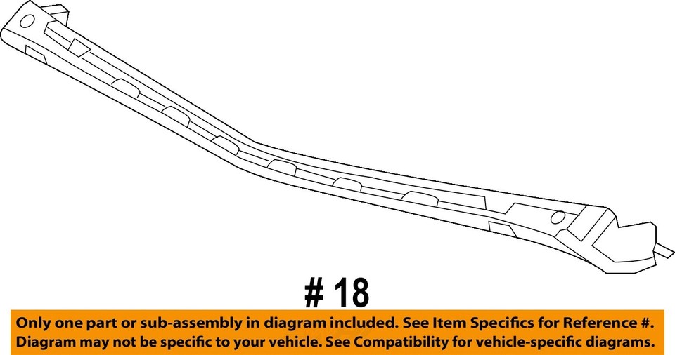 Cadillac GM OEM 15-18 ATS Front Bumper-Lower Support 22879651 | eBay