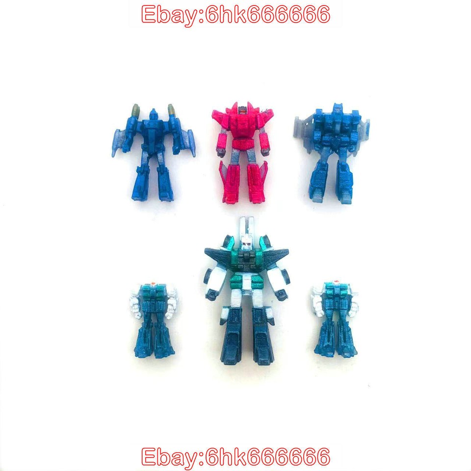 High quality pinted minimum MINI Decepticons 6 PCS : SIXSHOT etc. 2cm ...