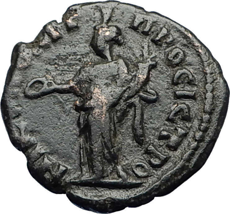 JULIA DOMNA Authentic Ancient Nicopolis ad Istrum Roman Coin w HOMONOIA ...