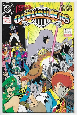 Gammarauders #1 & 2 DC COMIC BOOK LOT based TSR Fantasy Sci-Fi game ...