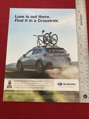 2018 Subaru Crosstrek SUV Print Ad | eBay