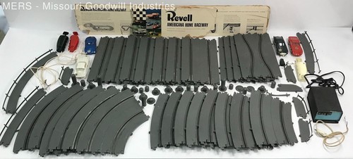 Vintage Revell Americana Home Raceway Slot Car Set | eBay