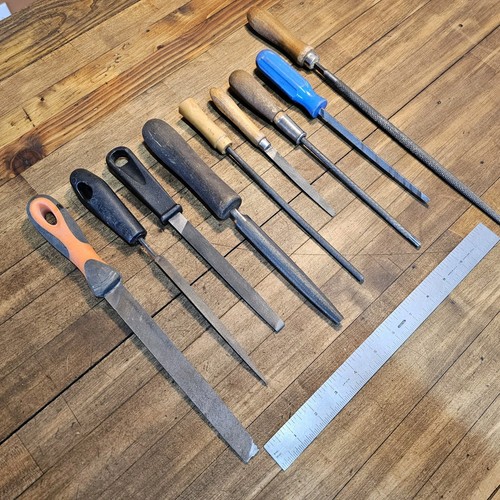 MACHINIST Files Rasps SWISS PATTERN Files LOT ☆ NICHOLSON Tools SIMONDS ...