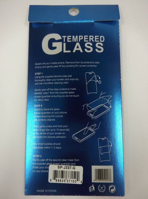 Samsung Galaxy J3 2018 - 9H - Unipha Tempered Glass Screen Protector ...