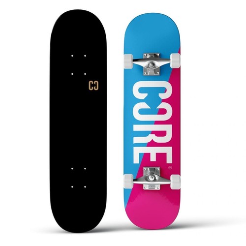 CORE Complete Skateboard C2 Split - Pink/Blue 7.75 | eBay Australia