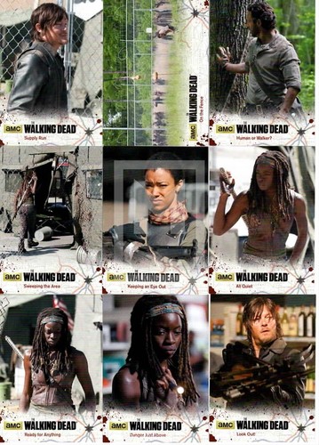 2016 The Walking Dead Season 4 Part 2 Trading Card Base Set - 72 Cards ...