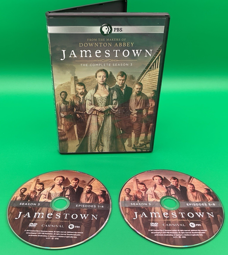 JAMESTOWN Journey Back To The New World The Complete Season 3 DVD NICE ...