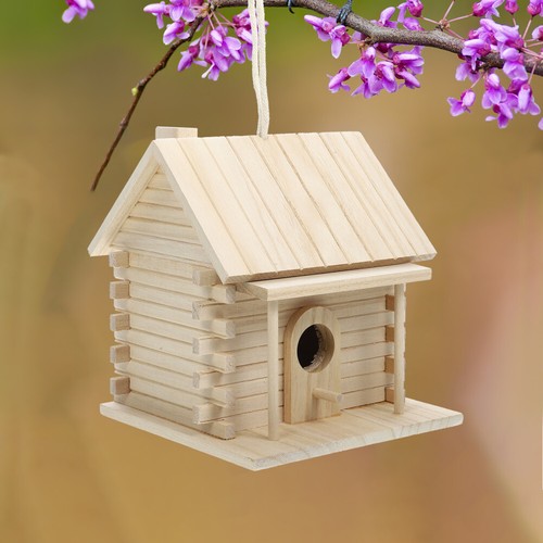 1PC Bird House Practical Home Bird House Window for Bird Parrot Tree ...