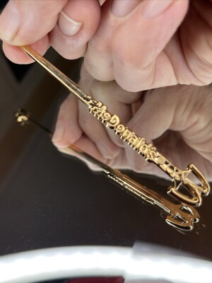 McDonalds Vintage 1970s coffee Spoon, Plated In 24 Karat Gold, McSpoon ...