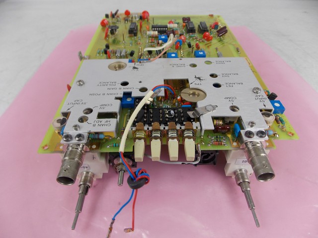 HP Agilent 1740a Oscilloscope Vertical Preamp Board P/n 01740-66567 for ...