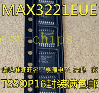 5PCS MAX3221EUE MAX3221 MAX3221-EUE TSSOP16 RS-232 Transceiver #K1995 ...