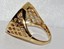 9ct Yellow Gold on Silver Sovereign Coin Ring - ALL SIZES AVAILABLE inc ...