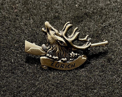 ZURICH Souvenir Travel Hunting Pin Badge SWITZERLAND Octoberfest | eBay
