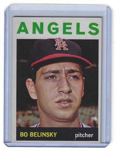1964 Topps BO BELINSKY #315 Los Angeles Angels | eBay