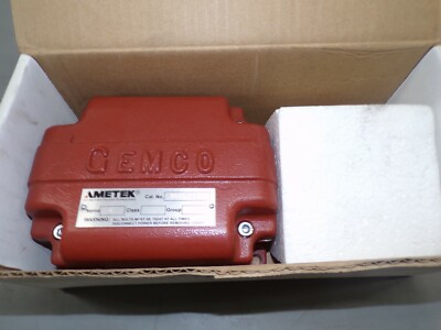 AMETEK GEMCO 2000-3117 ROTARY LIMIT SWITCH RATIO 100:1 Brand New in Box ...