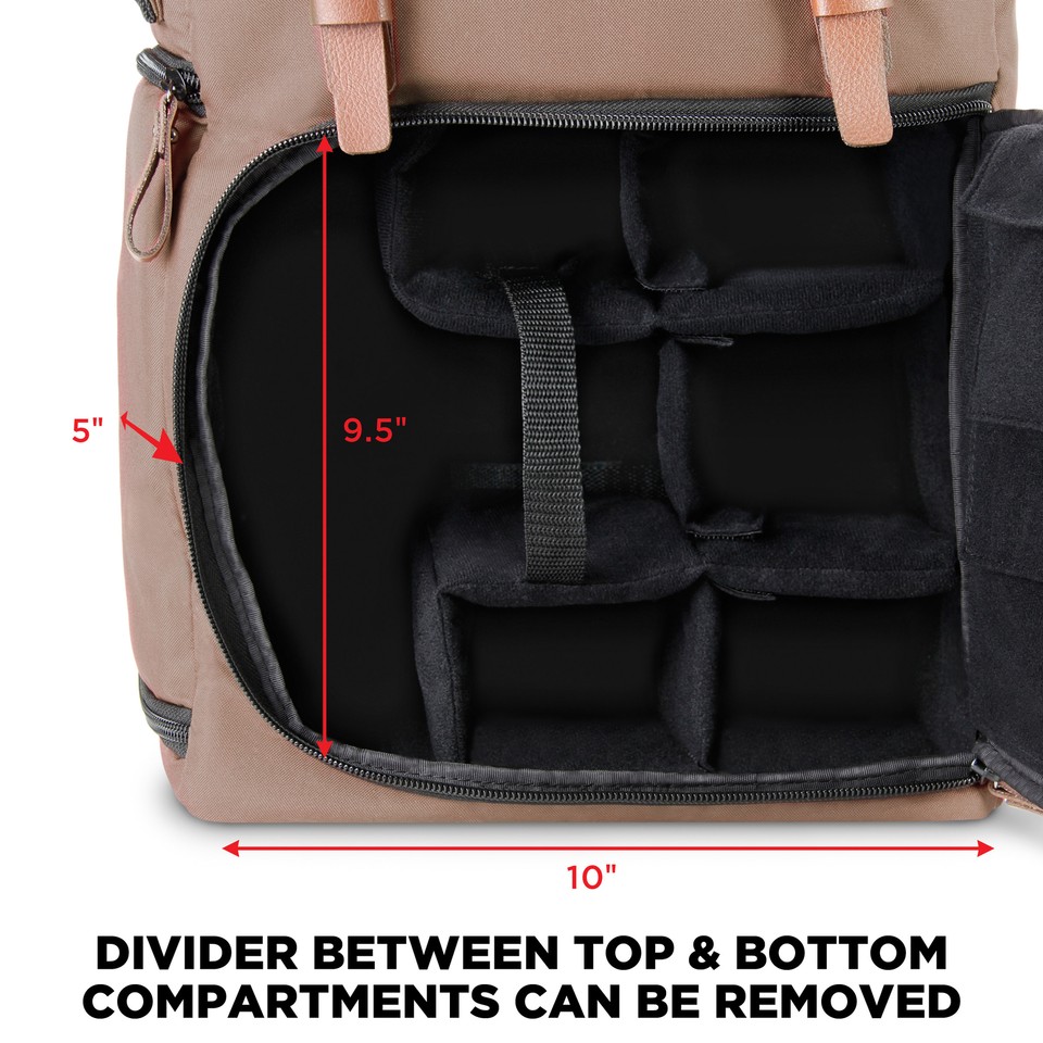 Professional DSLR Camera Backpack Case for Photography and Laptop ...