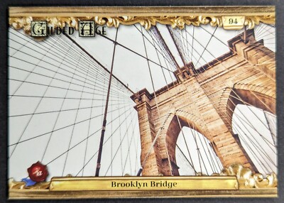 Brooklyn Bridge 2022 History's Gilded Age Card #94 (NM) | eBay