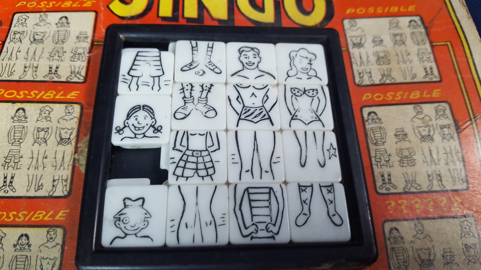 Vintage 1960s? Buy Jingo Sliding Tile Puzzle Roalex Party Favor COOL ...