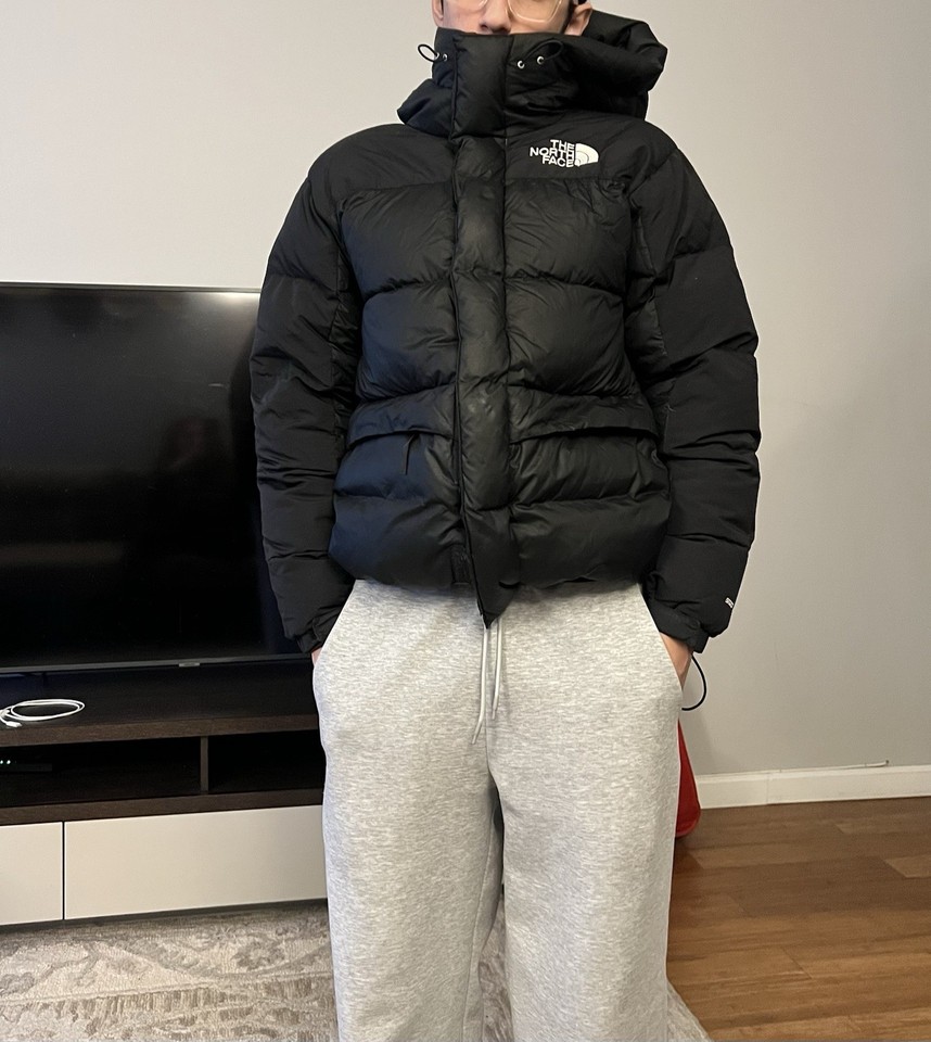Mens The North Face Himalayan Parka Jacket Black Sz S 550 Down Coat | eBay