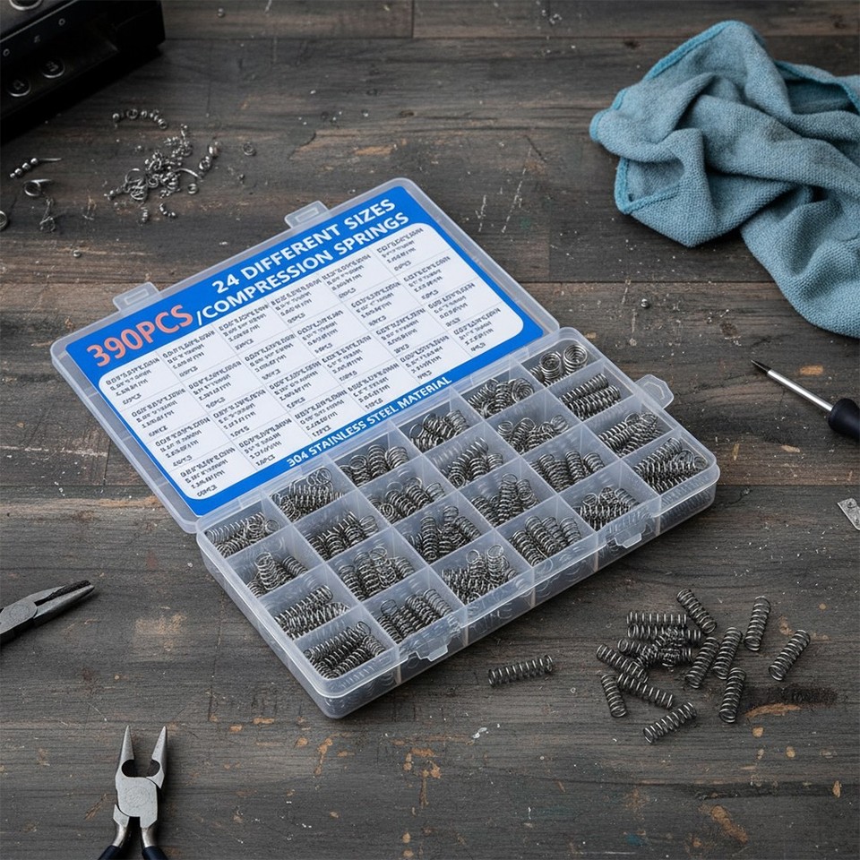 Compression Springs Convenient Packaging Easy Identification For DIY ...