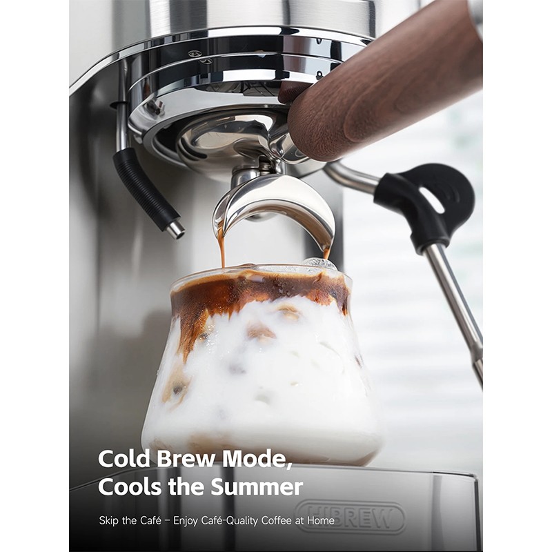 HiBREW H13 Espresso Machine 3 Temp Levels &20Bar for Hot/Iced ...