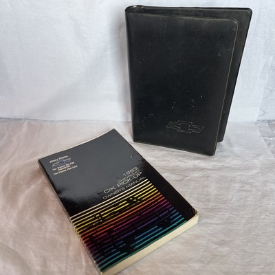1993 Chevrolet C/K PIckup Truck Owners Manual Operator Guide Book C ...