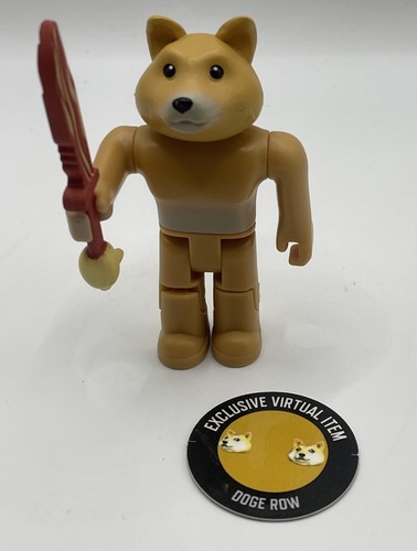 R0BL0X Toy Celebrity Figure: Doge Dog With Sword - Rare Unused Doge ...