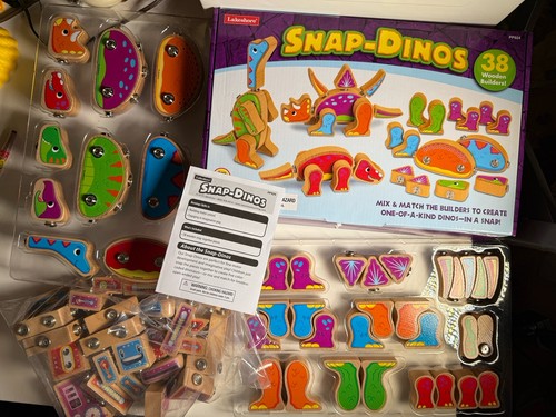 Lakeshore Learning Snap Dino’s - 2 Sets! 1 New +30 More Pieces! FAST ...
