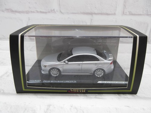 Mini car 1/43 Vitesse Mitsubishi Lancer EX silver model car | eBay